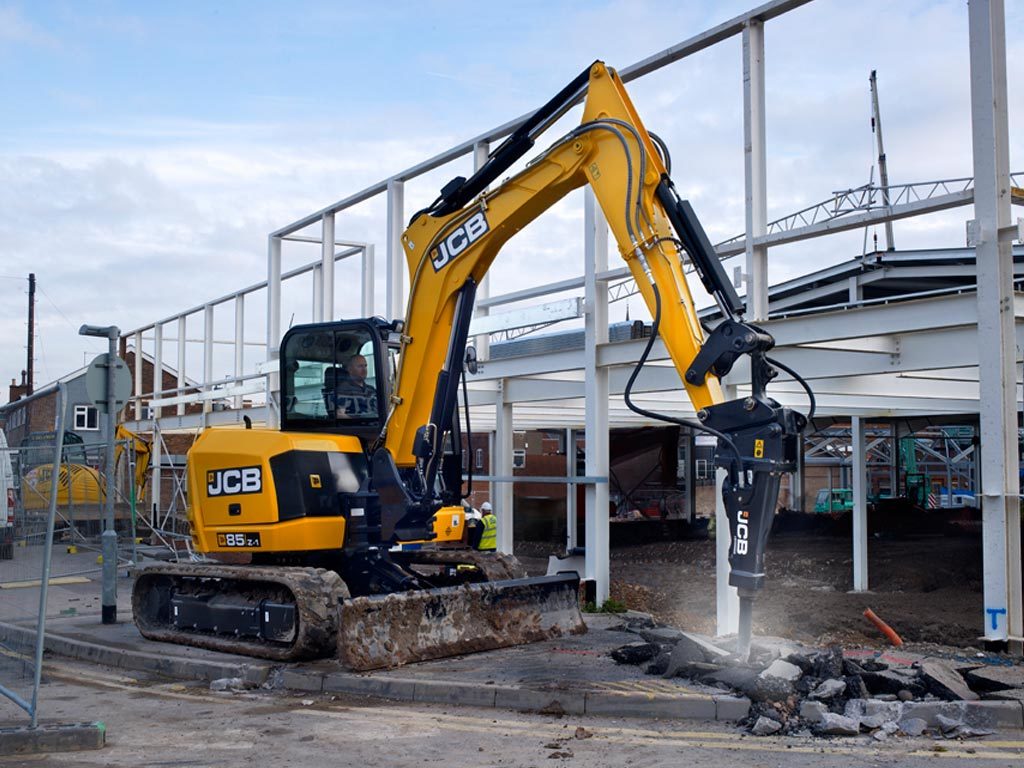JCB 85Z-1 Compact Excavator | Briggs JCB