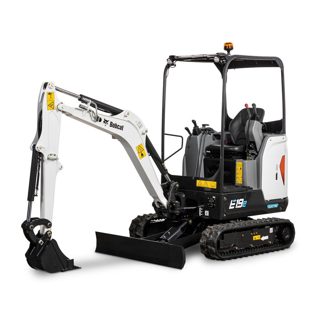 Bobcat E19e Battery-Electric Compact Excavator