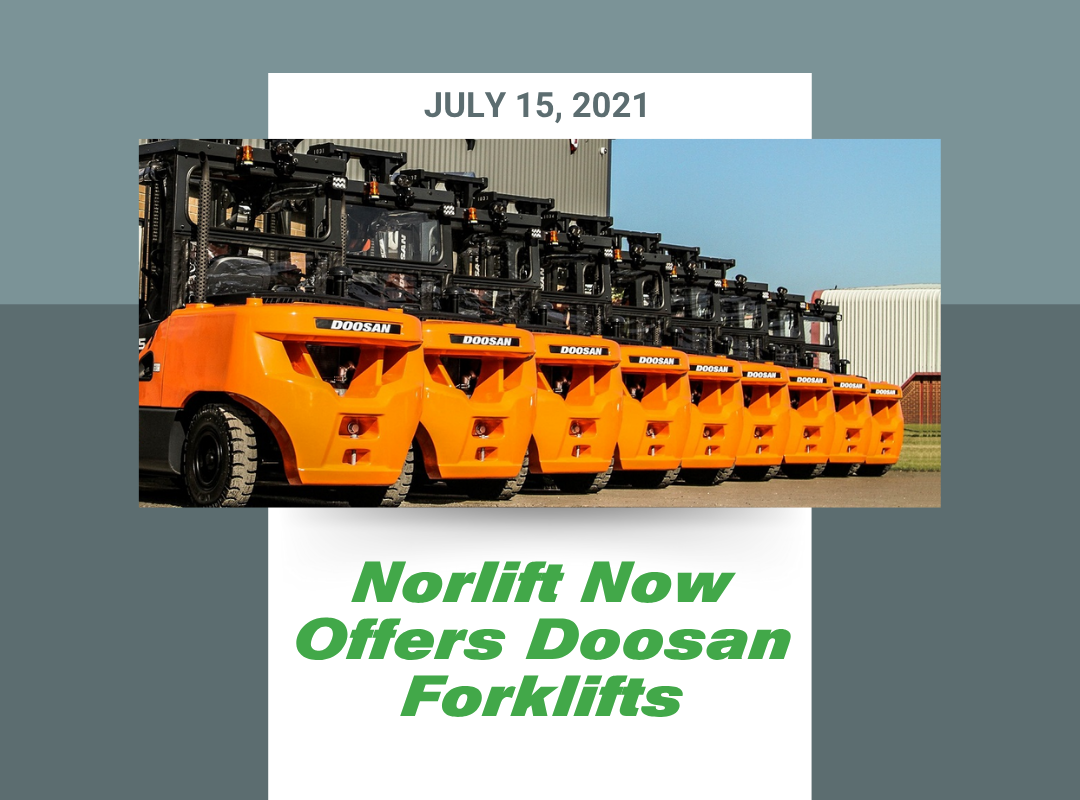 Affordable and Reliable Doosan Forklifts Now Available Through Norlift ...