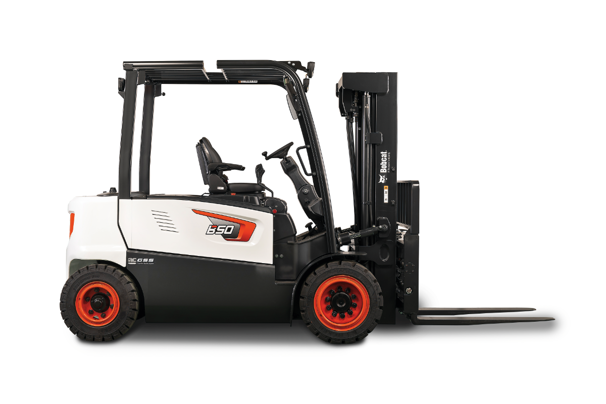 Bobcat Large 4-Wheel Electric Pneumatic (8,000-10,000 LBS) | Norlift