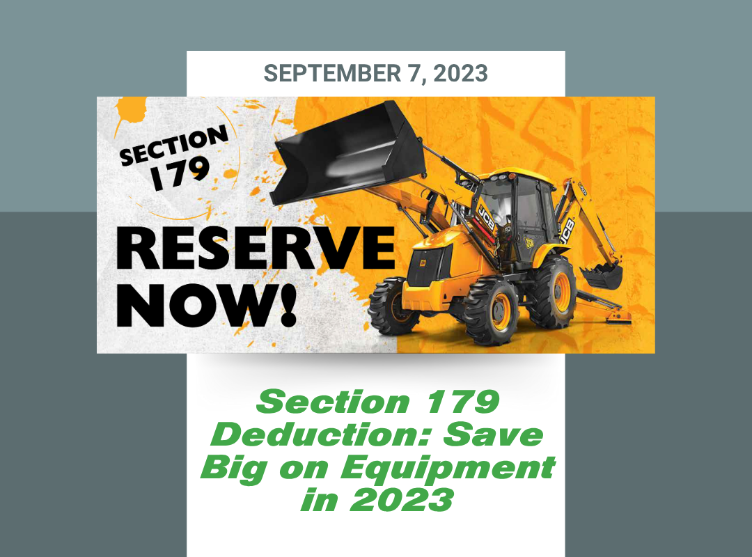 Everything You Need to Know About the 2023 Section 179 Deduction | Blog ...