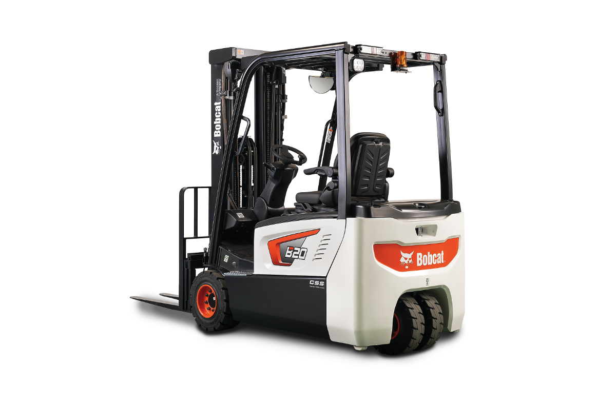 Bobcat 3-Wheel Electric Cushion/Pneumatic (3,000-4,000 LBS) | Norlift