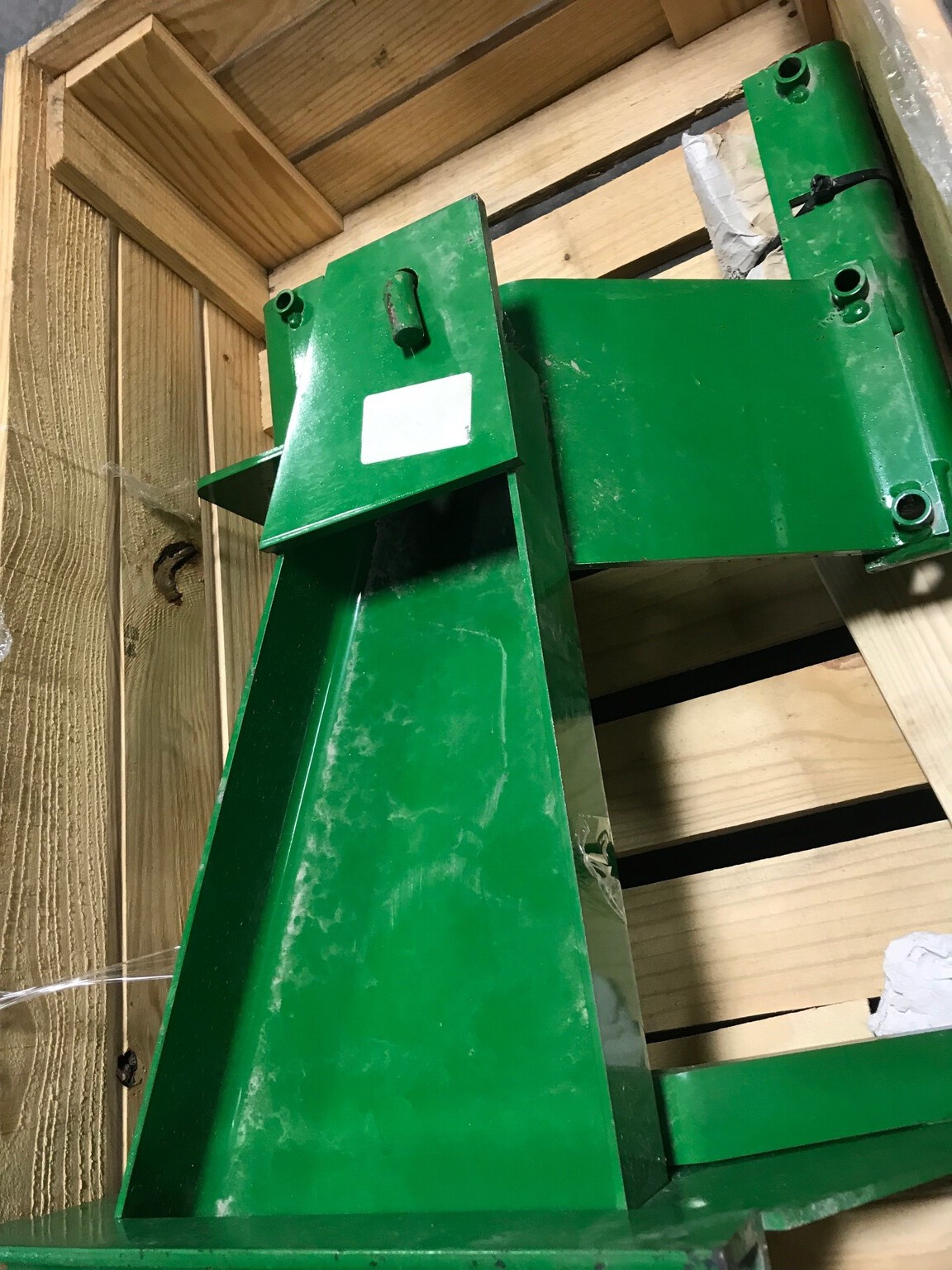 Used John Deere BE32440 - new take off center telescoping bale chute ...