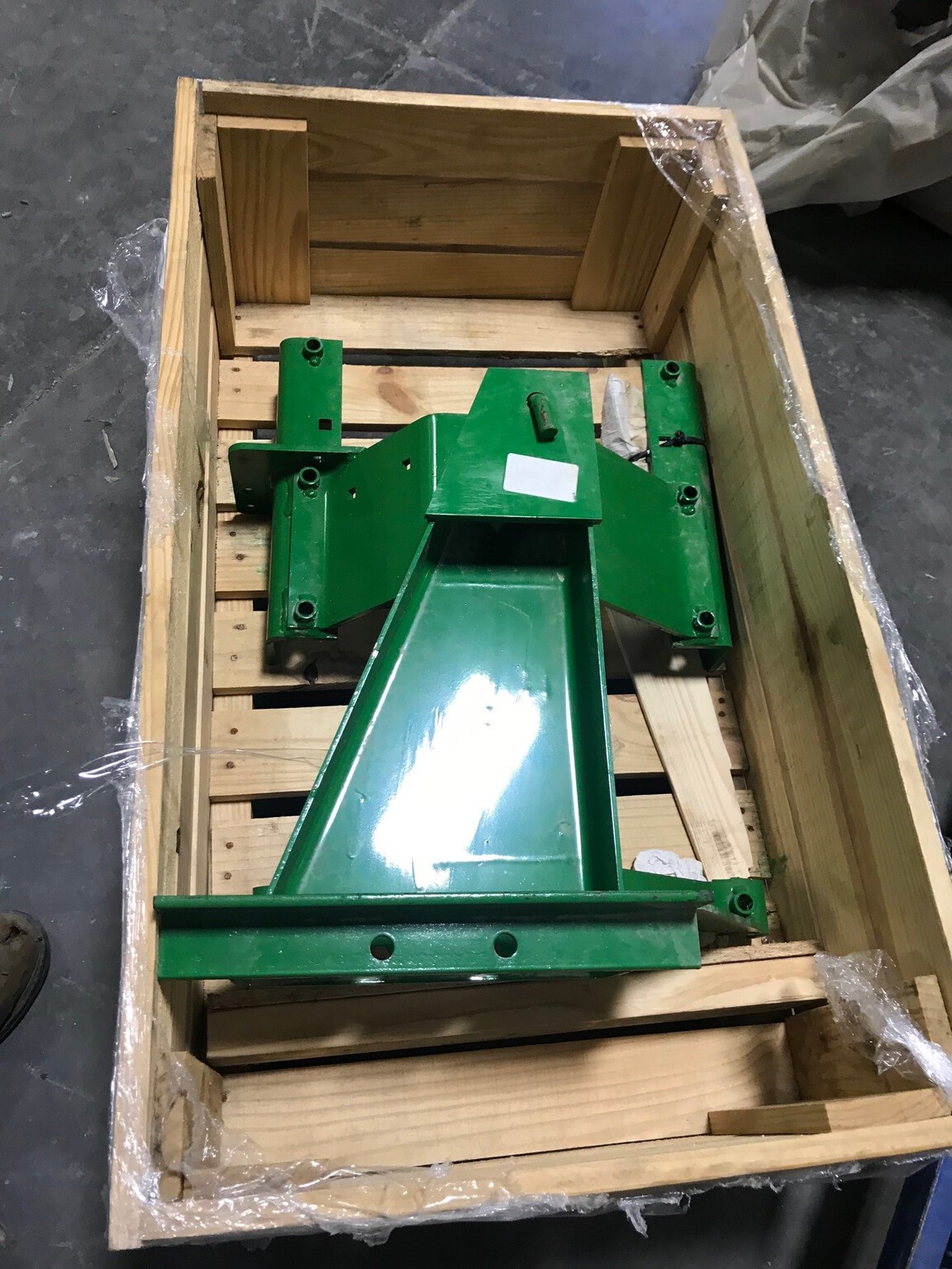 Used John Deere BE32440 - new take off center telescoping bale chute ...